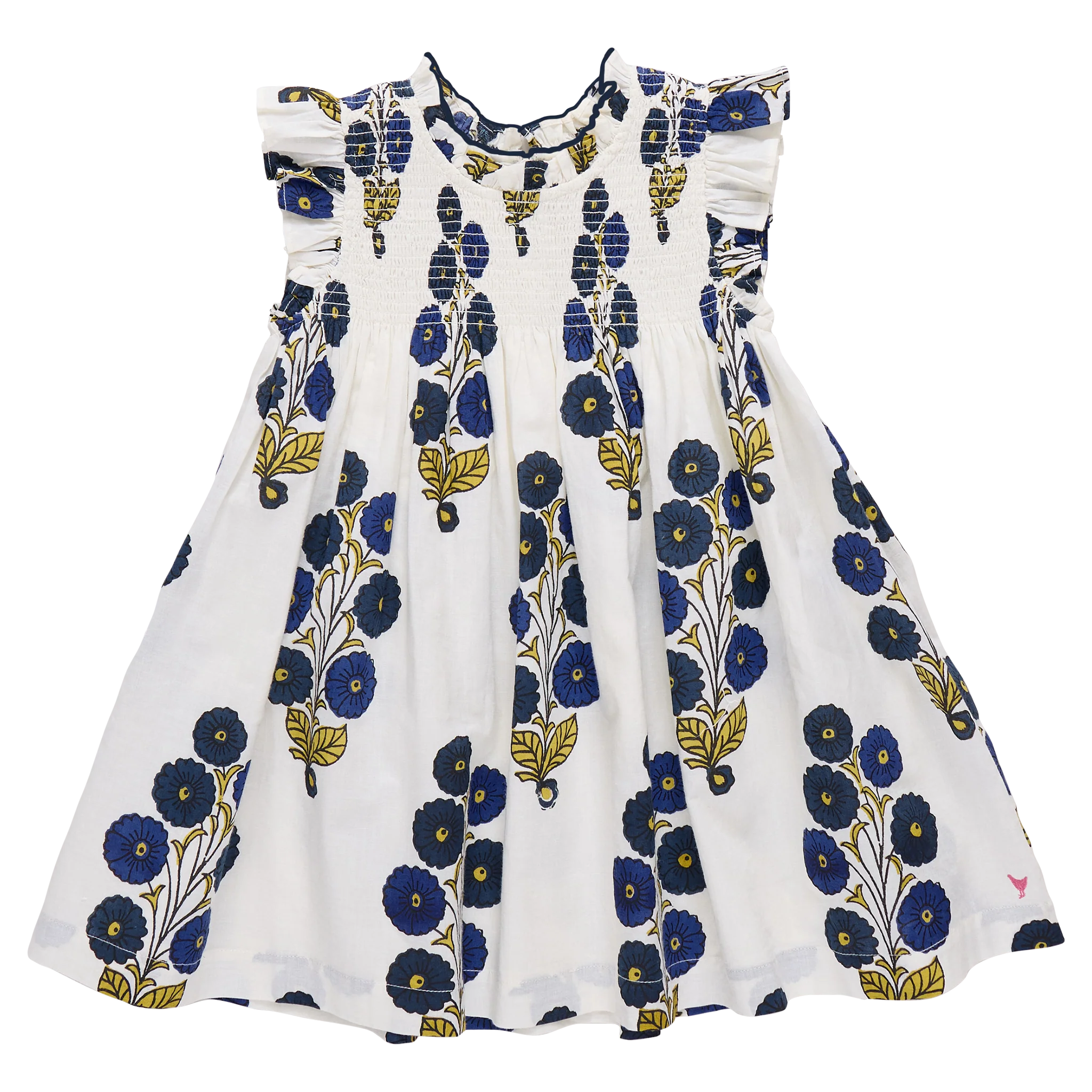 STEVIE DRESS NAVY BUTTERCUP FLORAL – La Petite Boutique